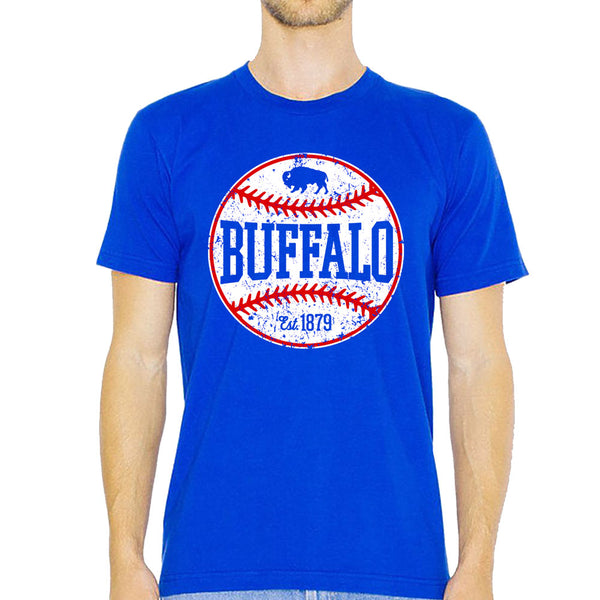 Retro Buffalo Baseball Royal t-shirt – My Buffalo Shirt